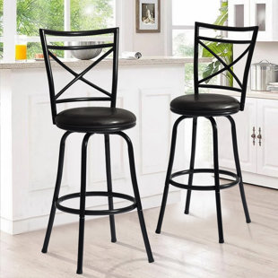 Wayfair | Swivel Bar Stools with Backs