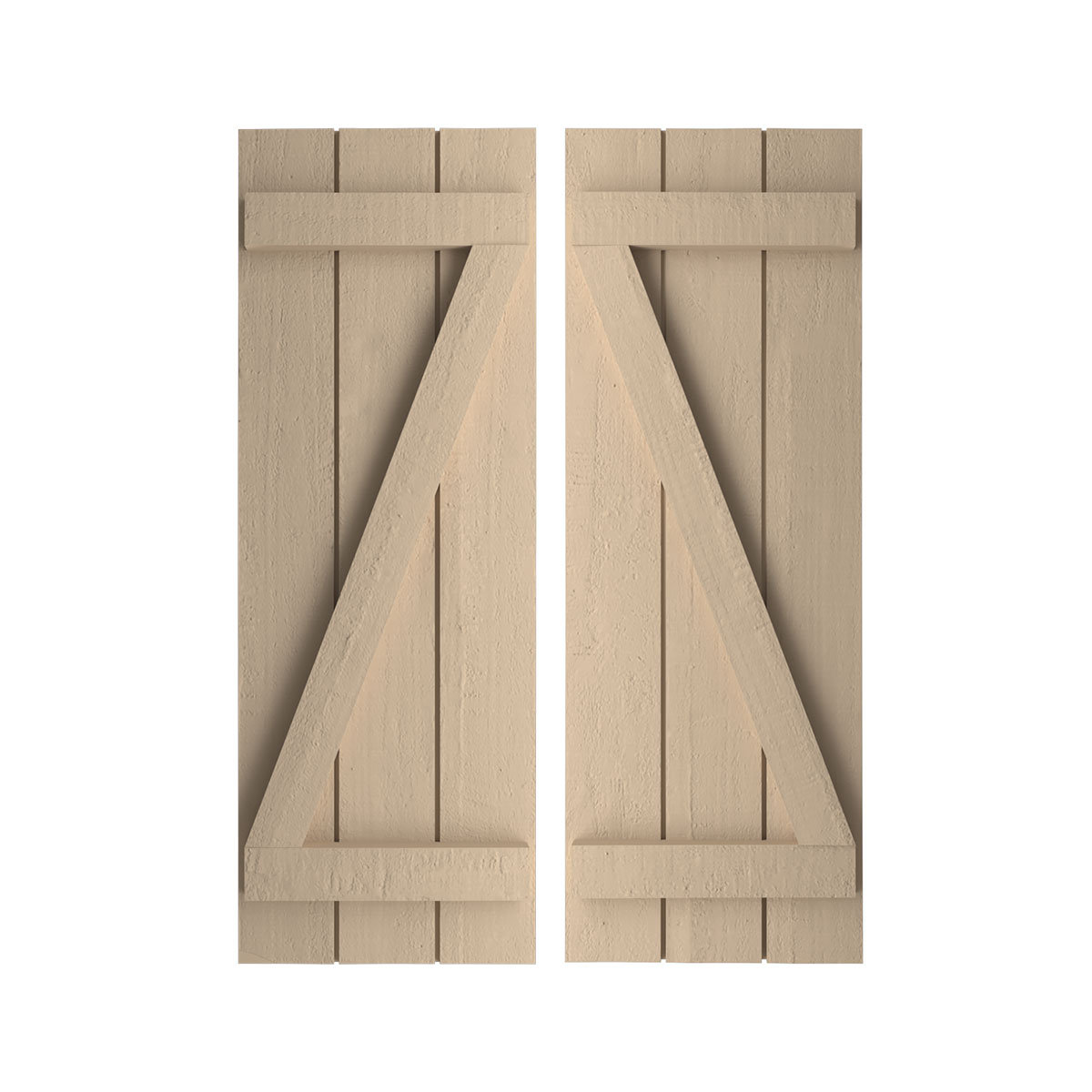 PCI Enterprises 2 Piece Board & Batten Set | Wayfair