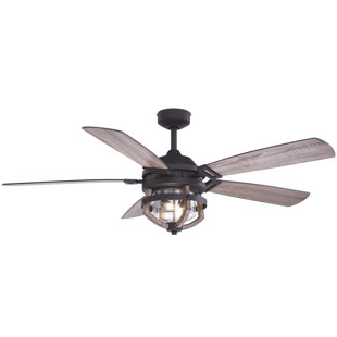 Country / Farmhouse Ceiling Fans With Lights You'll Love in 2022 ...