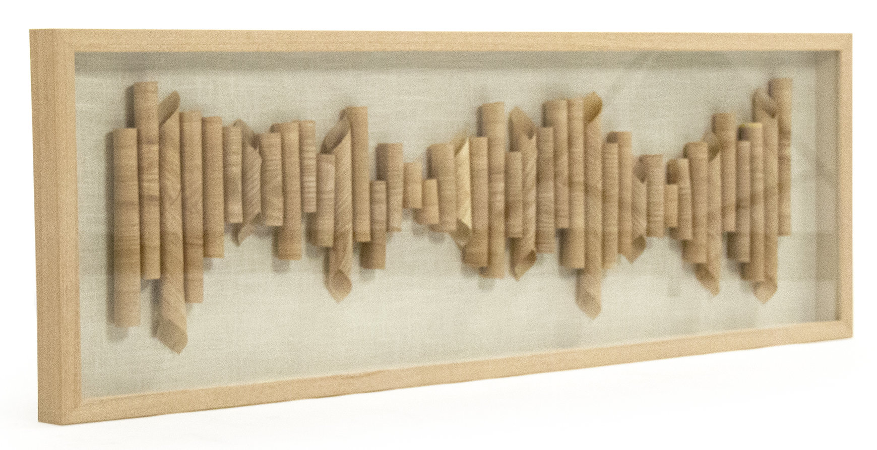 Zentique Abstract Paper - Shadow Box Print on Wood | Wayfair