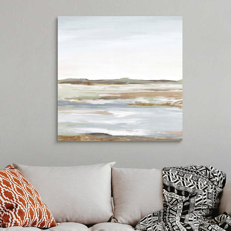 Wrought Studio Vastness I by Eva Watts - Painting on Canvas | Wayfair