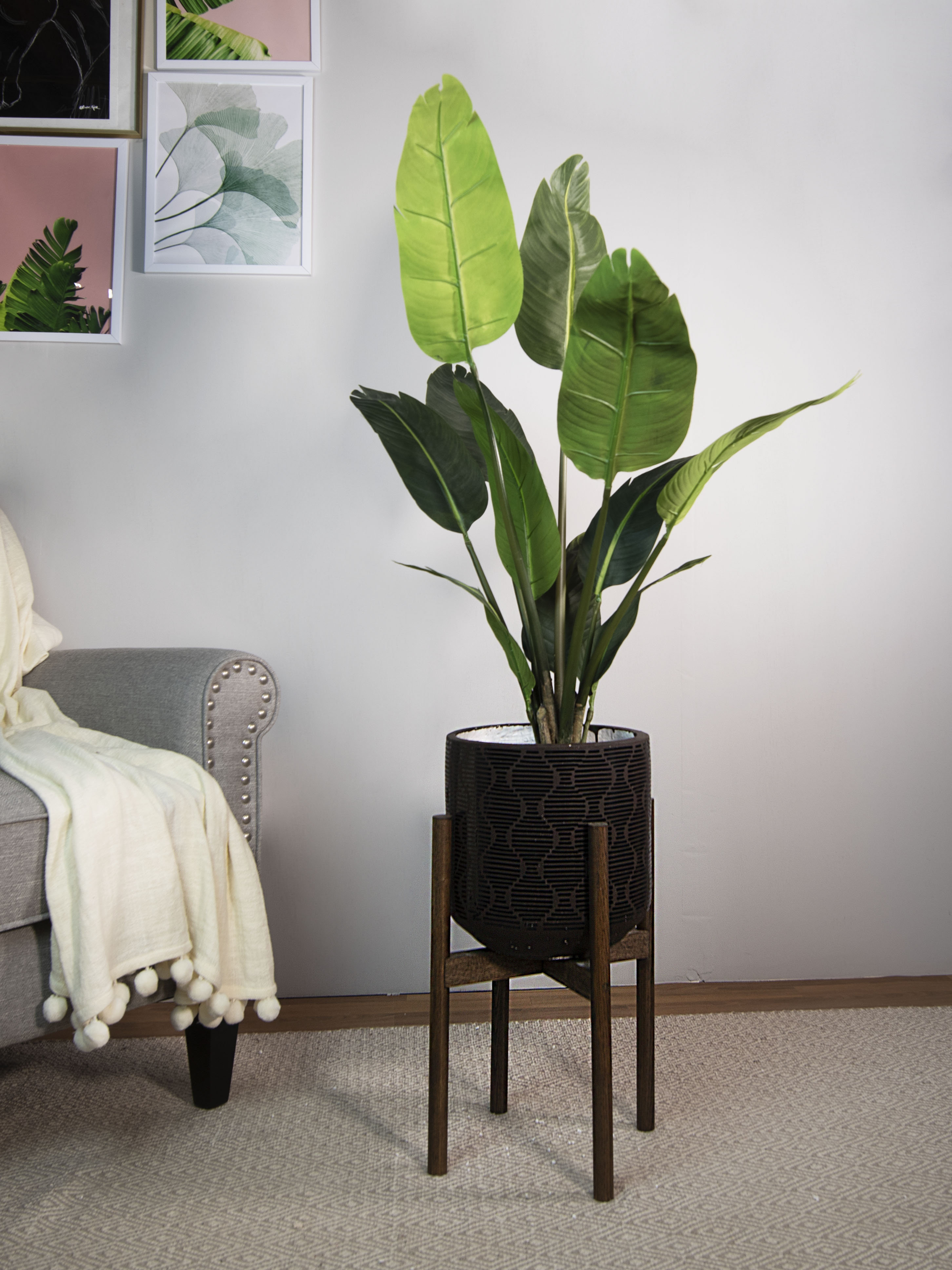 Corrigan Studio® Winter Clay Pot Planter | Wayfair