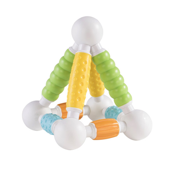 Guidecraft Grippies Builders Toddler Magnetic Learning Toy 20 Piece Set ...