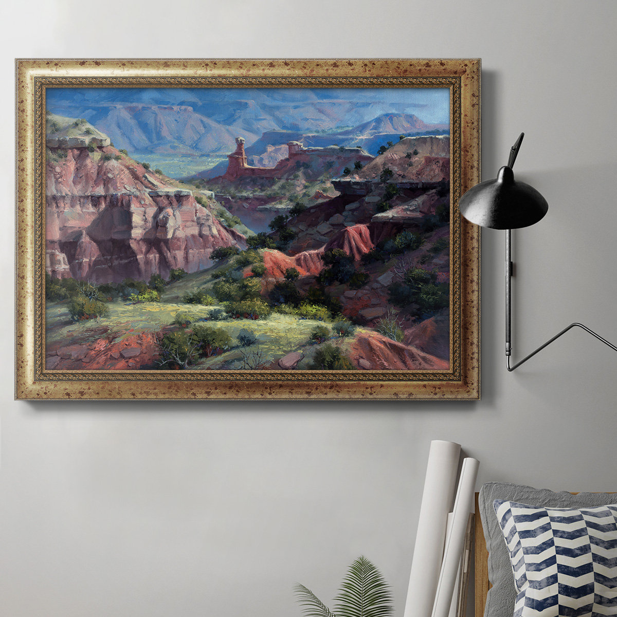 Loon Peak® Classic Palo Duro - Picture Frame Graphic Art on Canvas ...