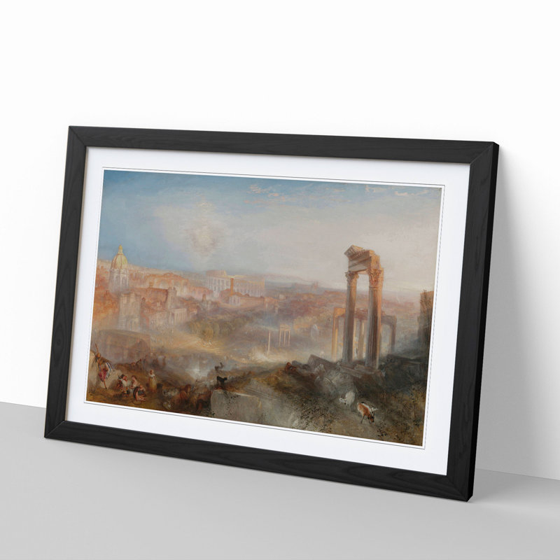 East Urban Home Modern Rome Campo Vaccino by Joseph Mallord William ...