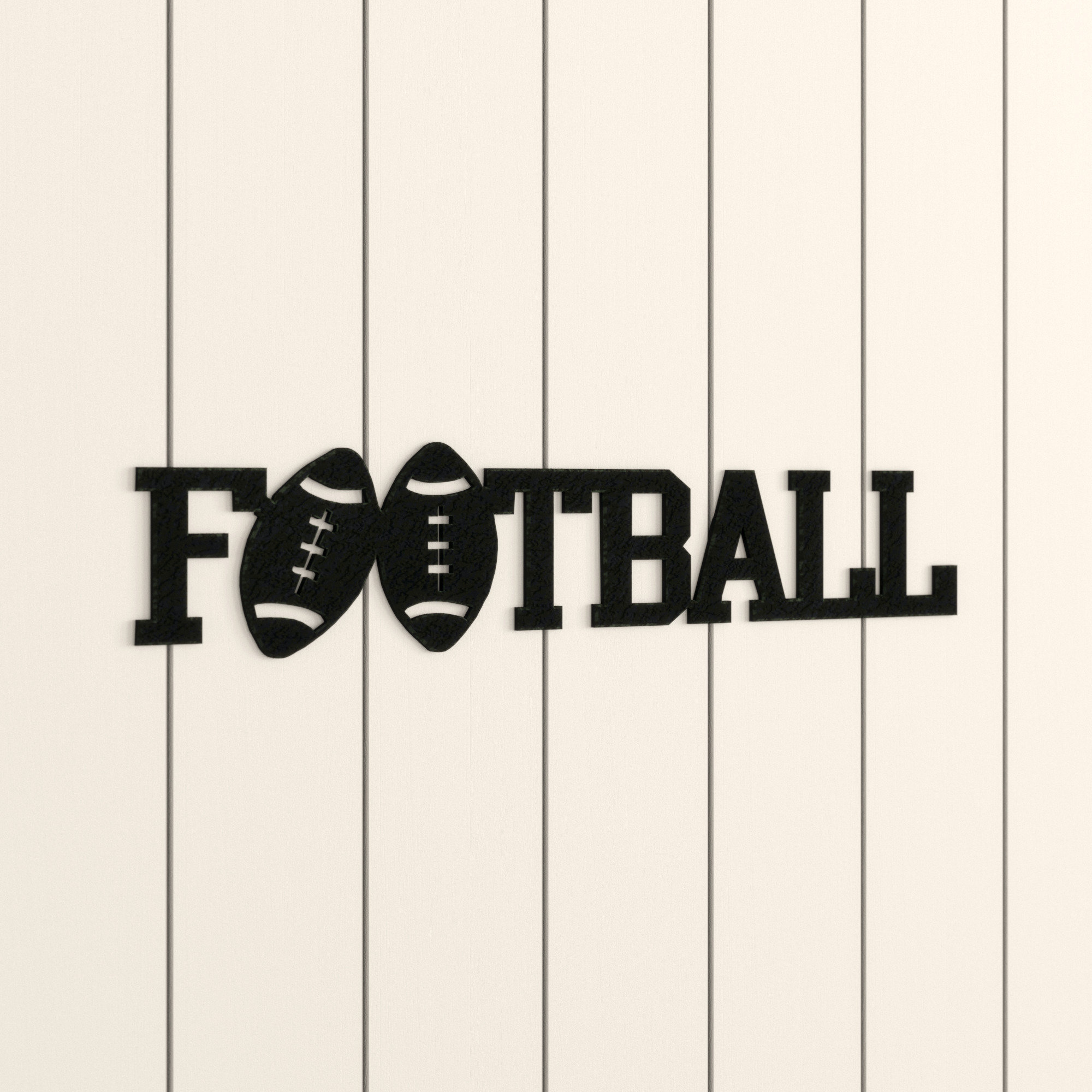Grovelane Football Word Wall Décor & Reviews | Wayfair