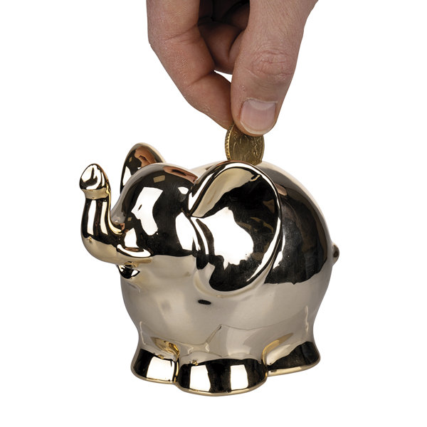 Villa d'Este Home Little Elephant Money Box | Wayfair.co.uk