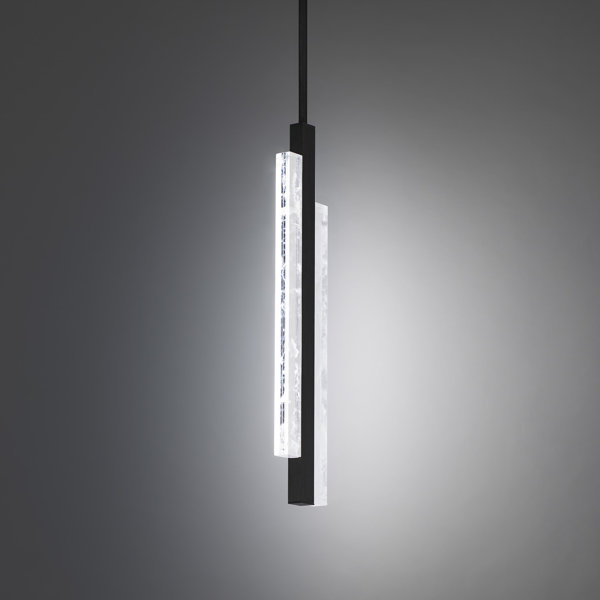 Modern Forms Tandem 1 - Light Single Geometric LED Pendant | Wayfair