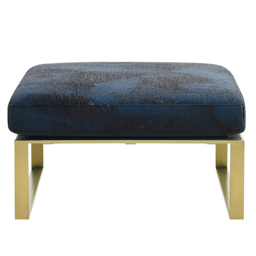 Everly Quinn Savell Upholstered Ottoman | Wayfair