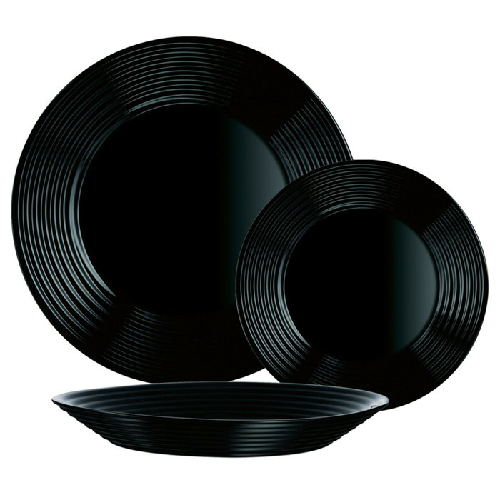 Luminarc Harena 18 Piece Dinnerware Set, Service for 6 & Reviews ...