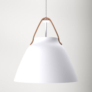 Modern White Shade Pendant Lighting | AllModern