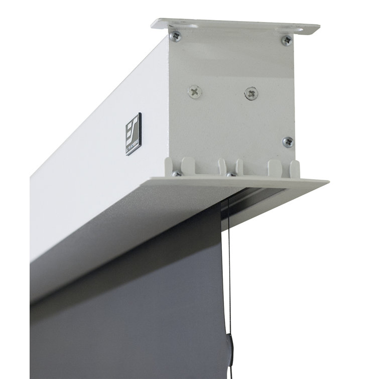 Elite Screens Evanesce White Electric Wall/Ceiling Mounted Projector ...