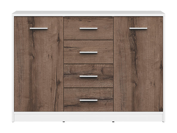 EUBRWSA 4 Drawer Combi Chest | Wayfair.co.uk