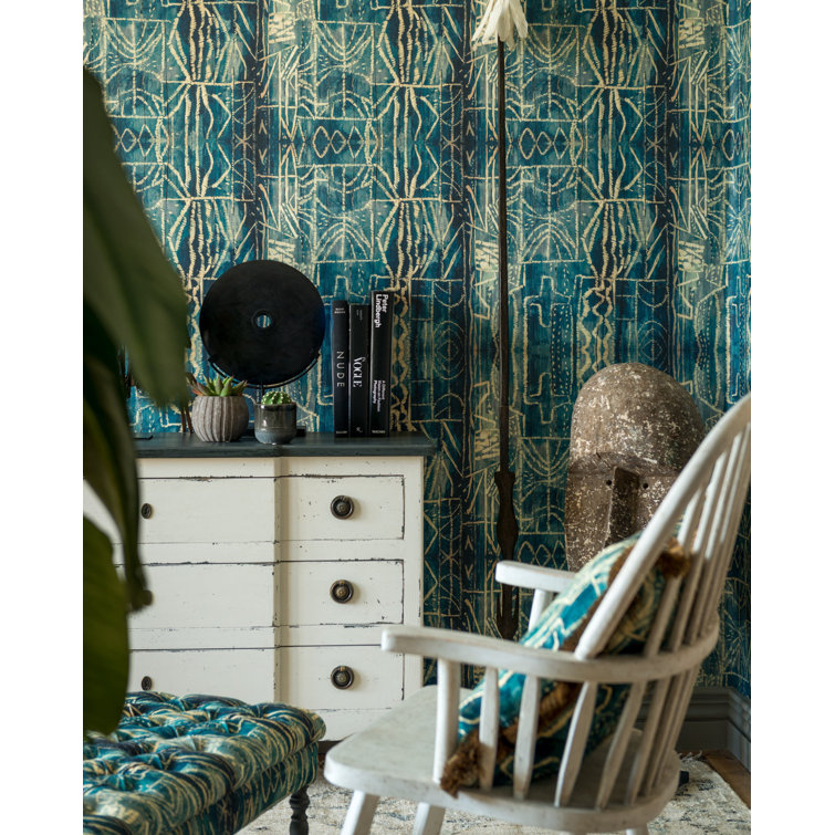 Mind The Gap Origins Abstract Wallpaper Roll | Perigold