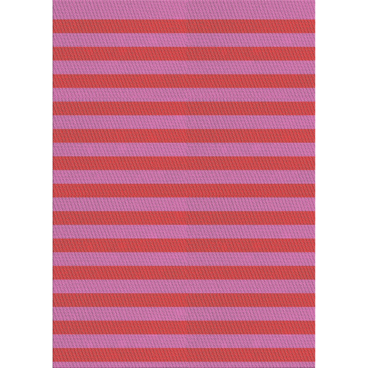 Hokku Designs Dinesh Red Rug | Wayfair