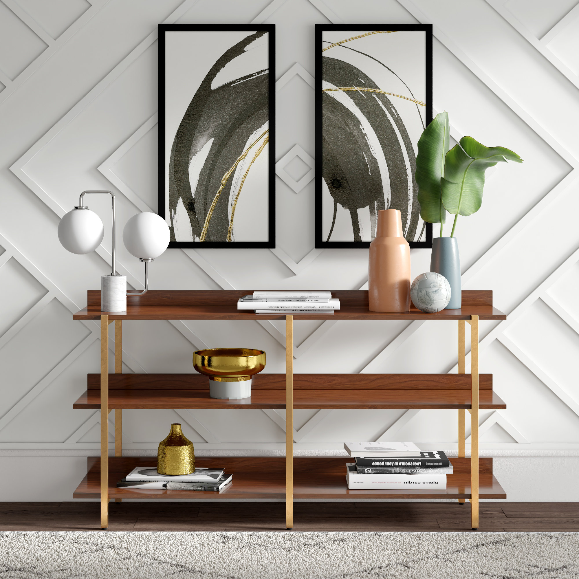 Mercury Row® Rexdale 31.88'' H x 60'' W Steel Standard Bookcase ...