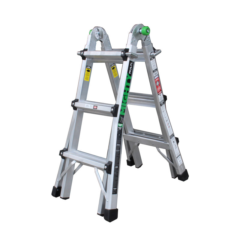 WFX Utility™ Mighty 13 ft Aluminum Multi-Position Ladder & Reviews ...