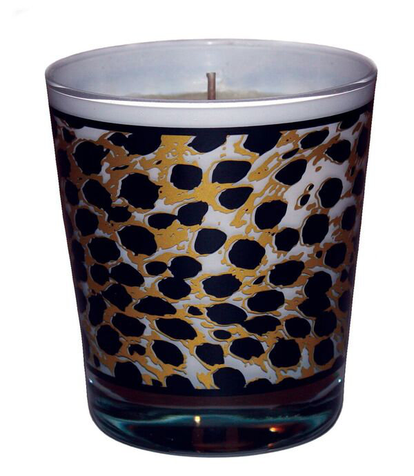 Mercer41 Leopard Spots Black Onyx Scented Designer Candle | Wayfair