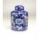Charlton Home® Finnell Blue/White 8.5'' Porcelain Jar & Reviews | Wayfair