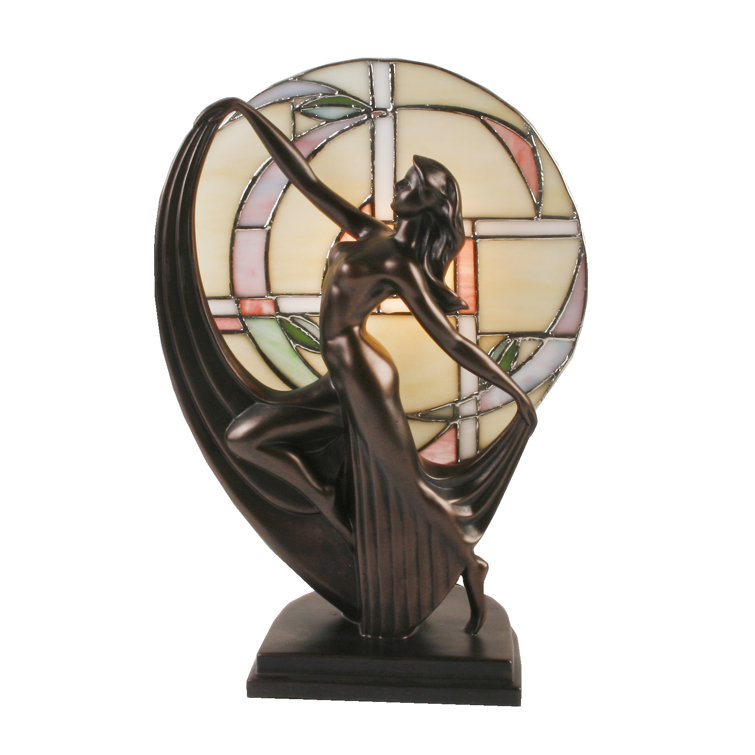 Rosalind Wheeler Souvenance Dancing Lady 36cm Table Lamp | Wayfair.co.uk