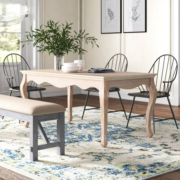 August Grove® Mary-Jo Wood Bench & Reviews | Wayfair