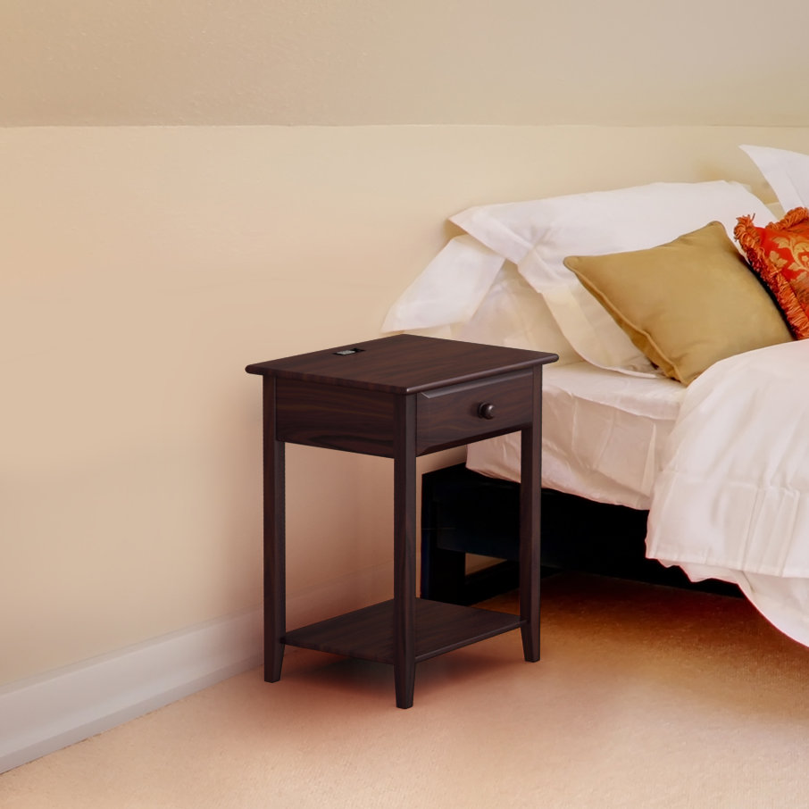 StonyEdge Solid Wood Nightstand & Reviews | Wayfair