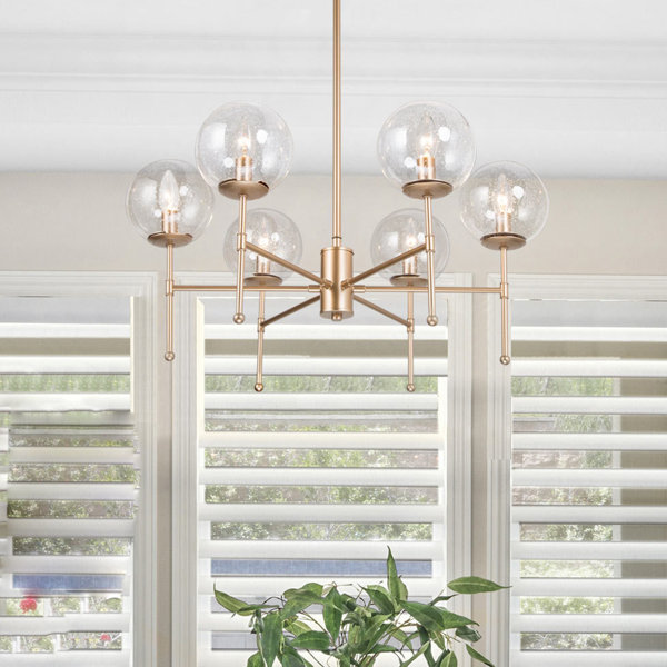 Greyleigh™ Ledger 6 - Light Dimmable Chandelier - Wayfair Canada