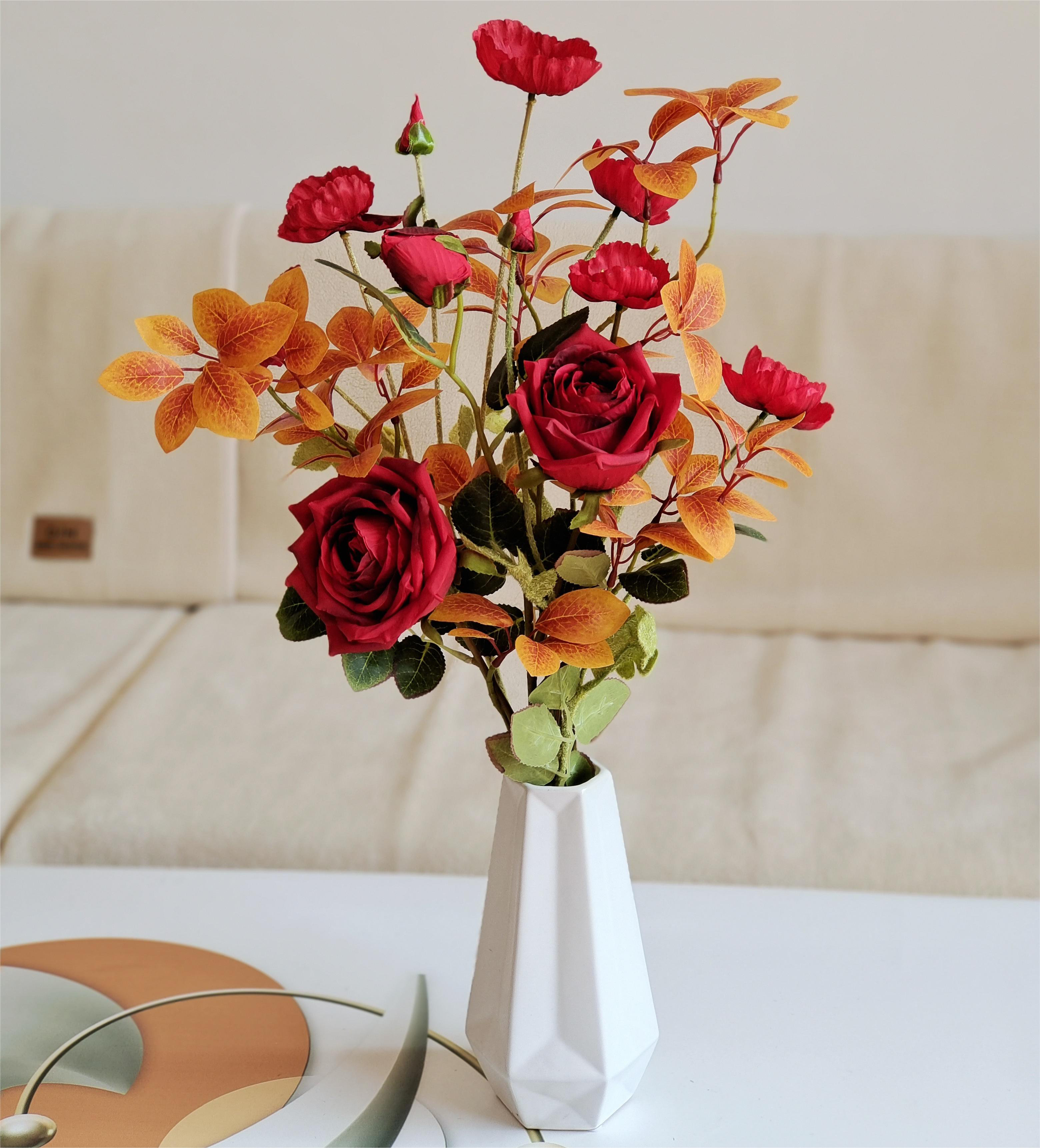 Primrue Roses Centerpieces in Pot | Wayfair