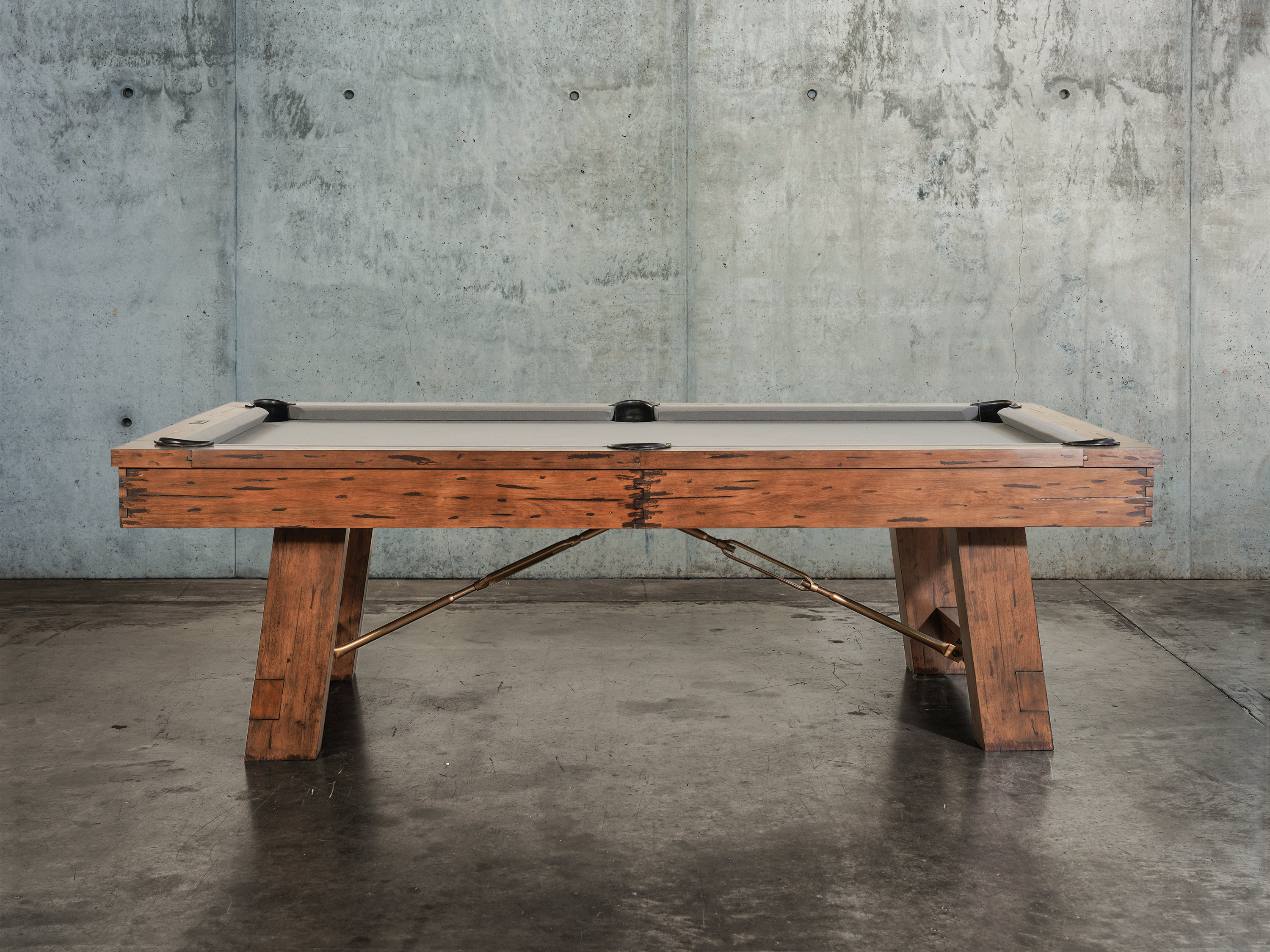 Plank & Hide Isaac Slate Pool Table with Professional Installation ...