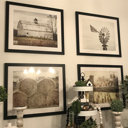 WallsThatSpeak 4 Piece Single Picture Frame Set in Black & Reviews ...