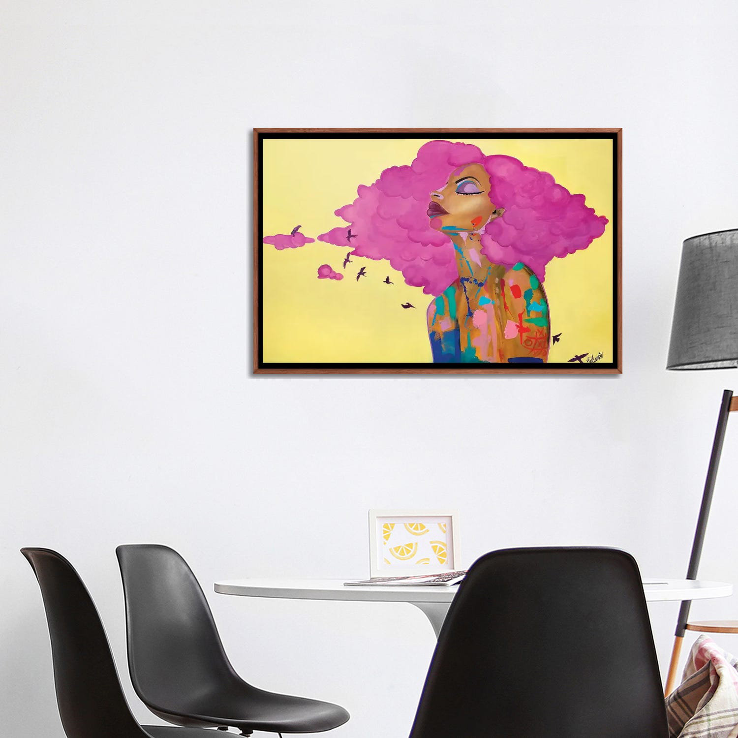 East Urban Home Pink by Pinklomein - Graphic Art | Wayfair