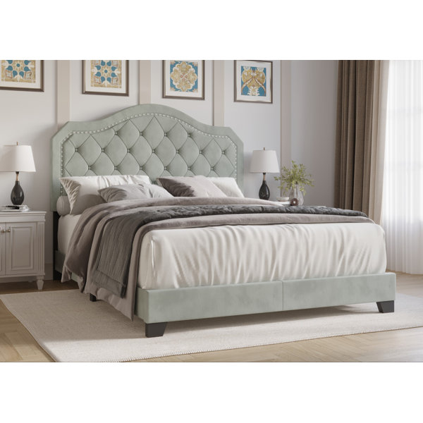 House of Hampton® Endya Upholstered Bed | Wayfair
