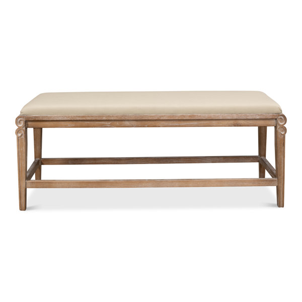 Sarreid Ltd Smith Building Parlor Wood Bench | Perigold