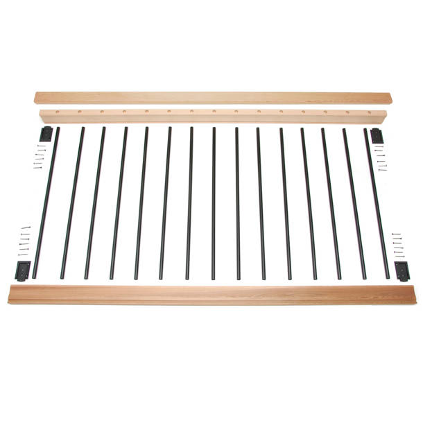 Concept Fusion Modern Horizontal Adjustable Railing Banister System for ...