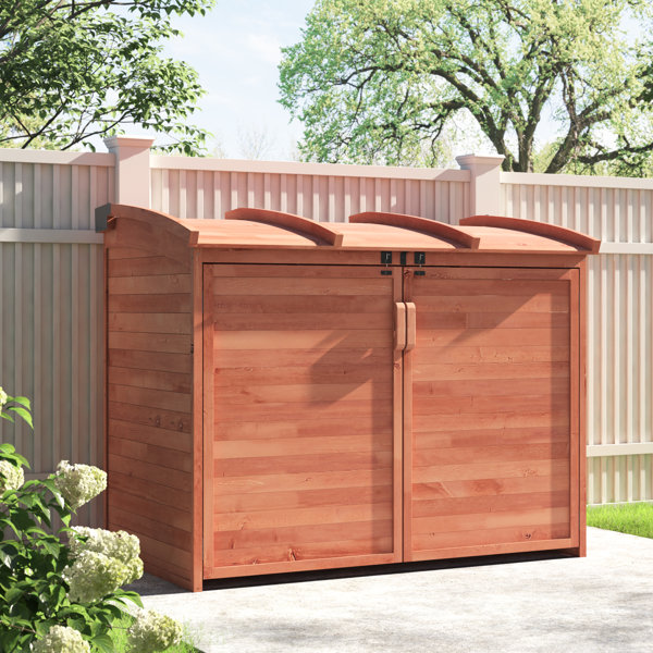 Leisure Season Large Horizontal Refuse Storage Shed & Reviews | Wayfair
