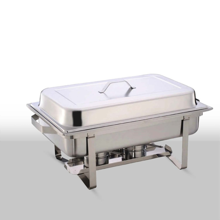The Party Aisle Rectangle Chafing Dish 9 L | Wayfair.co.uk