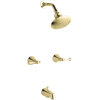 K-16213-4A-BN Kohler Revival Bath and Shower Faucet Set with ...