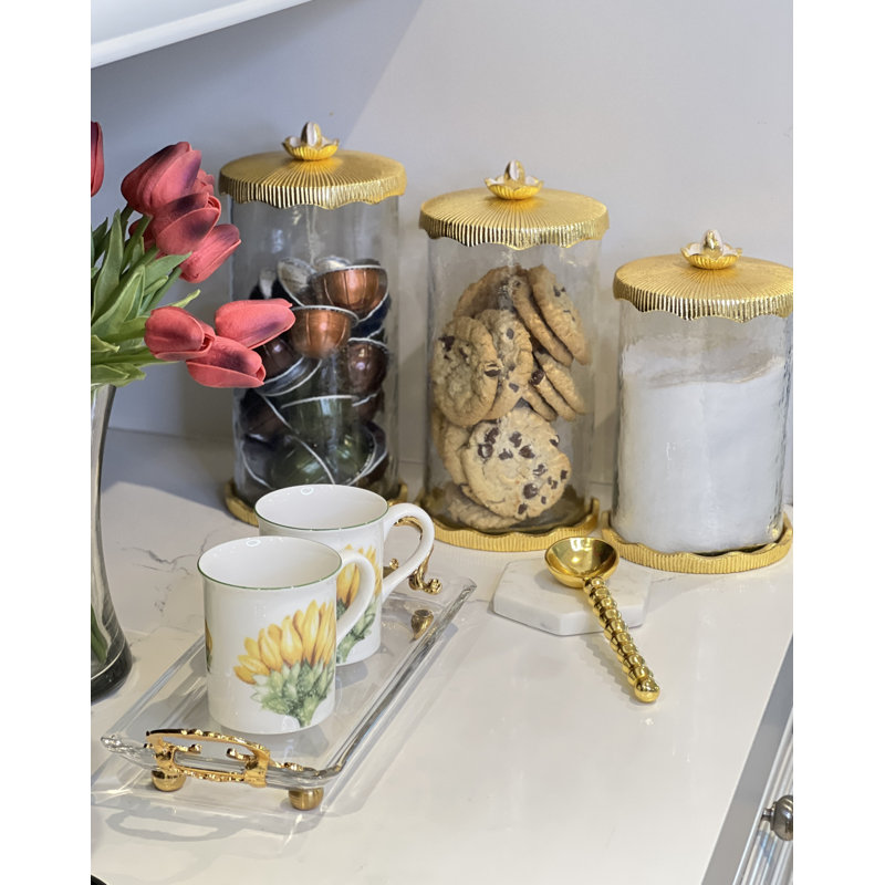 Bayswater Designs Fancy Bundle 3 Piece Kitchen Canister Set | Wayfair
