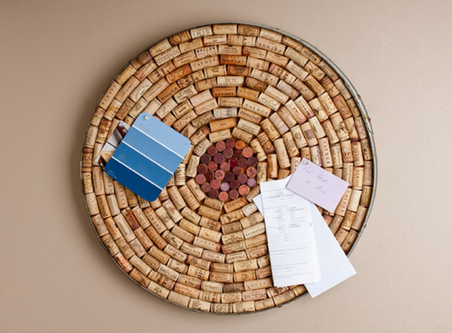 Union Rustic Reclaimed Wine Barrel Wall Mounted Cork Band | Wayfair.co.uk