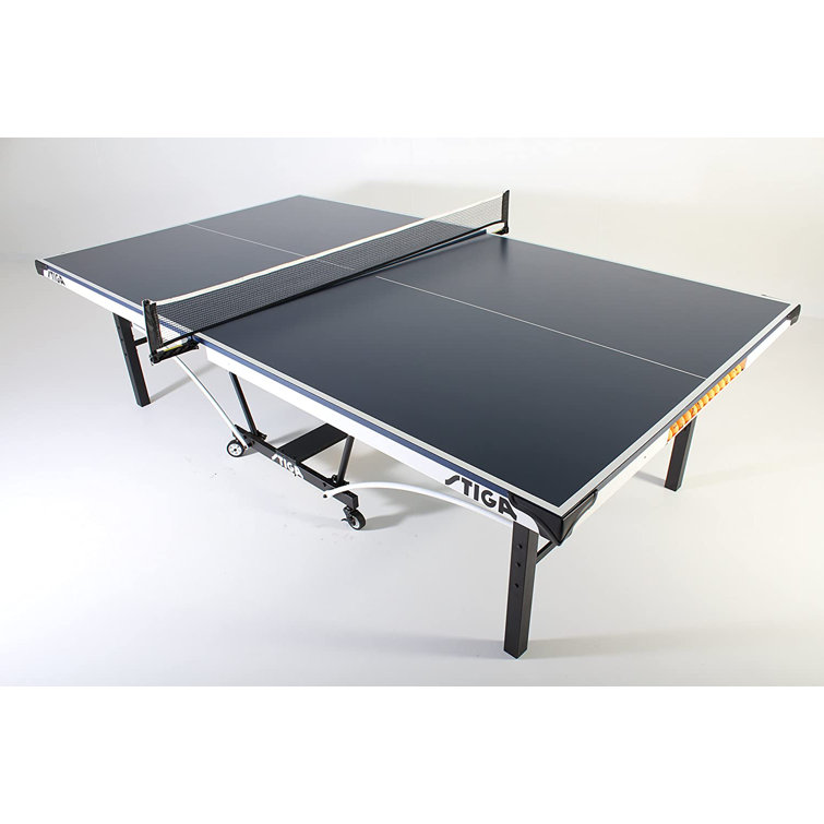 Stiga 185 Regulation Size Foldable Indoor Table Tennis Table (19mm ...