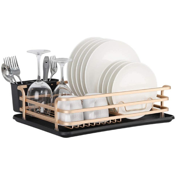 Haitral Metal Dish Rack & Reviews | Wayfair