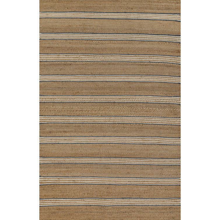 Erin Gates by Momeni Handmade Handwoven Jute/Sisal Blue Rug | Wayfair