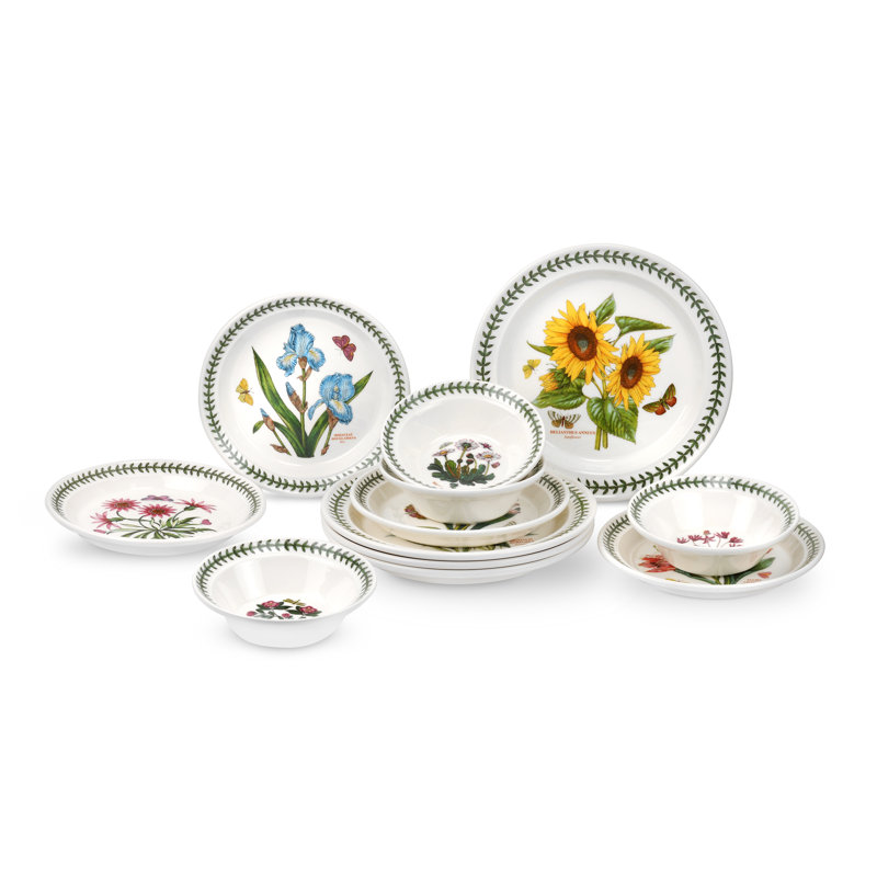 Portmeirion Botanic Garden 12 Piece Dinnerware Set | Wayfair.co.uk