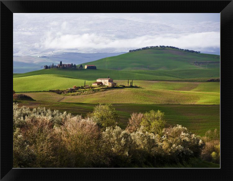 East Urban Home Tuscan Countryside - Picture Frame Print | Wayfair