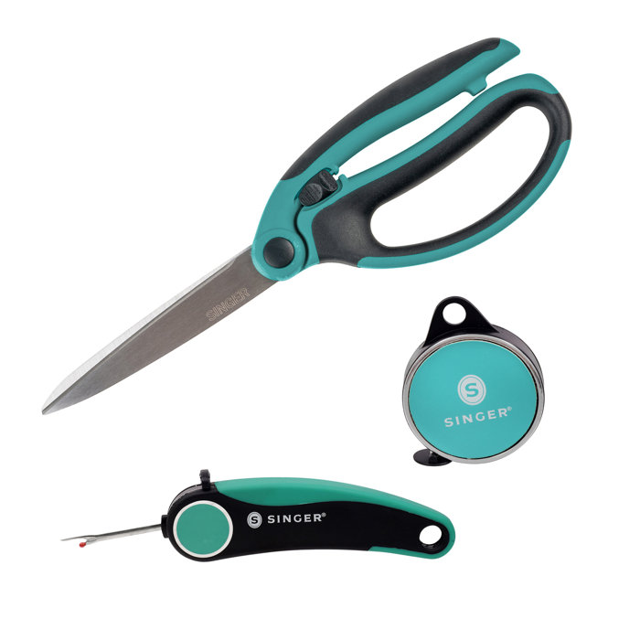 Singer Proseries Sewing Set - 9.5" Heavy Duty Scissors, Seam Ripper ...