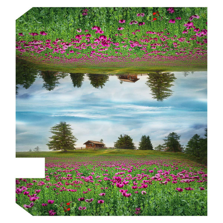 VWAQ Flower Field Spring Mailbox Cover | Wayfair