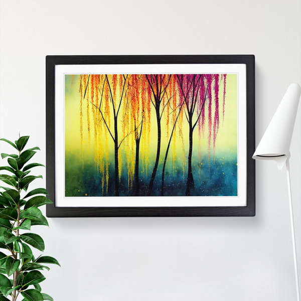 Marlow Home Co. Brilliant Weeping Willow Trees - Picture Frame Graphic ...