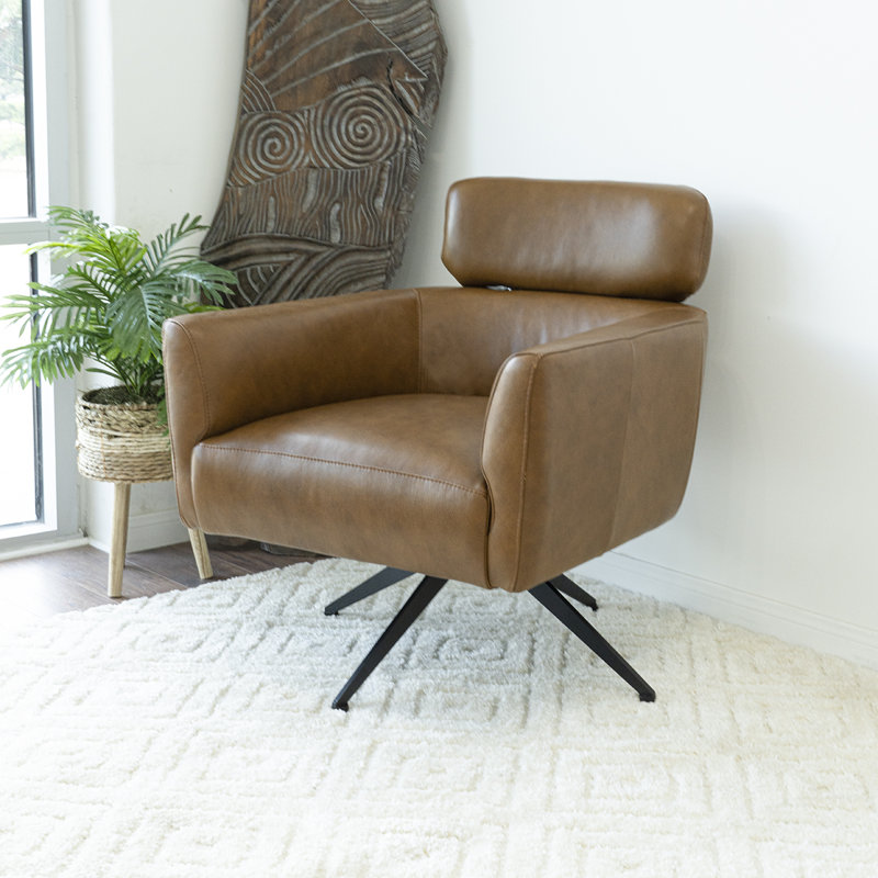 Trent Austin Design® Mccully Upholstered Swivel Armchair | Wayfair