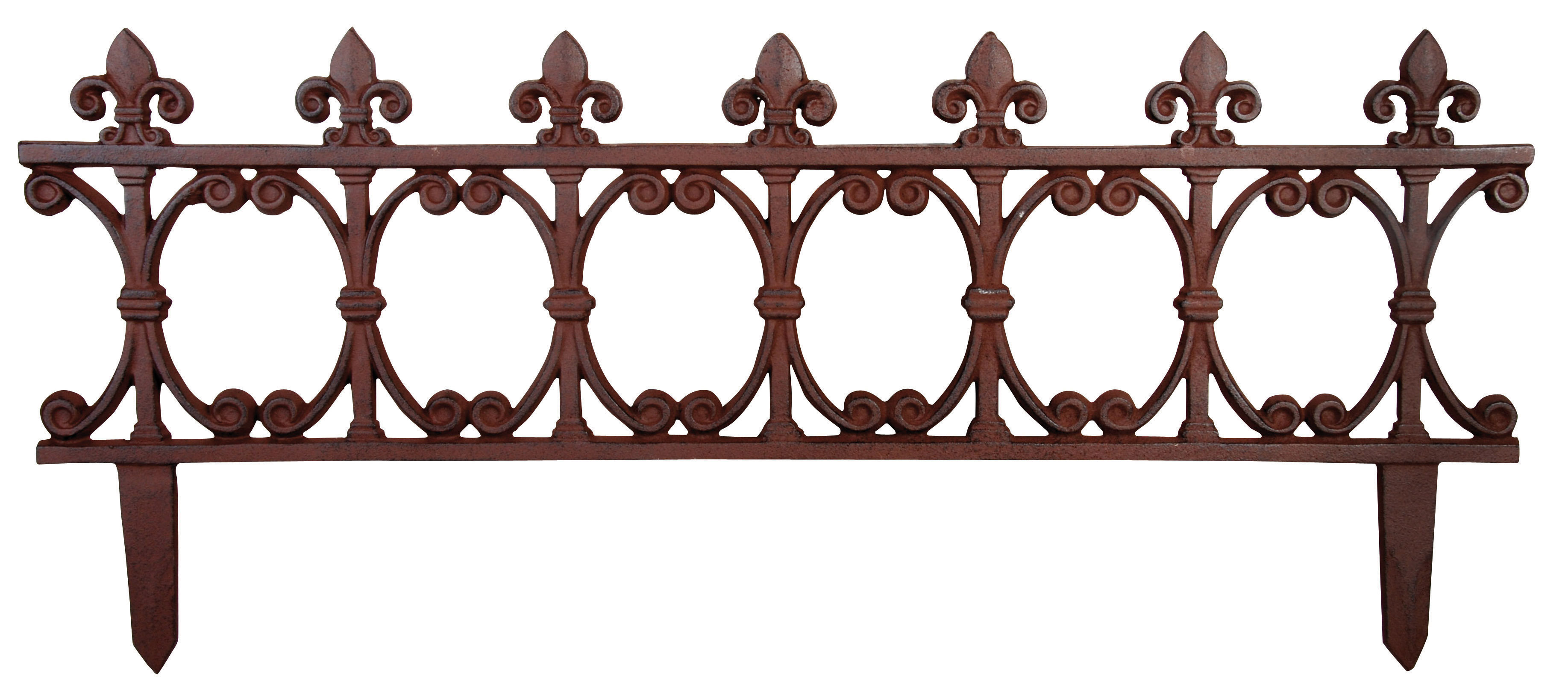 EsschertDesign 14 in. H x 2.5 ft. W Garden Edging | Wayfair