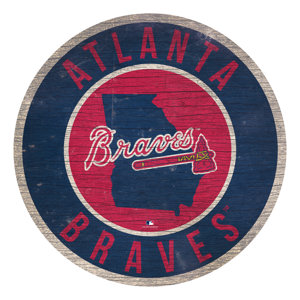 Fan Creations Circle with State Sign Wall Décor & Reviews | Wayfair